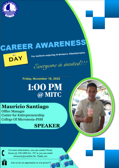 COM-FSM: CAREER AWARENESS DAY