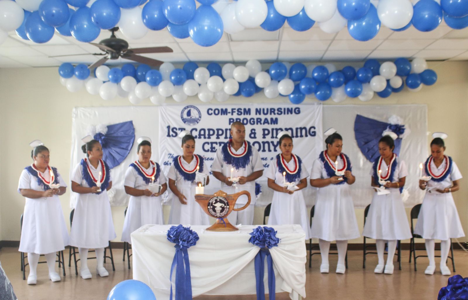 COM-FSM: College Graduates First Class of Nurses