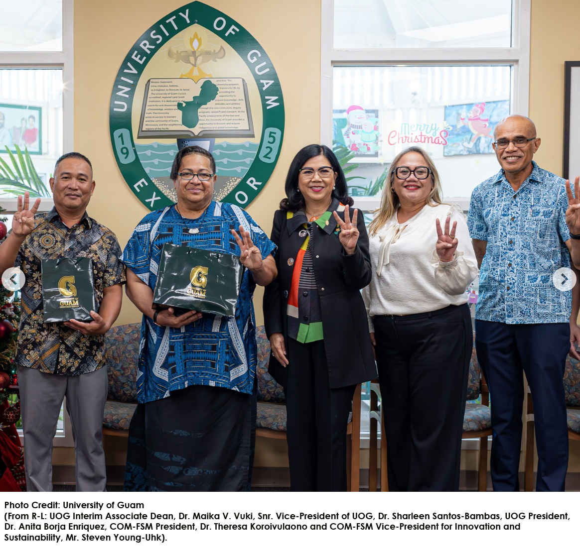 COM-FSM: COM-FSM and the University of Guam inks 2+2 Transfer Pathway ...