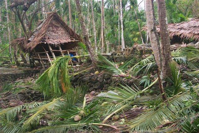 Typhoon Sudal impact on Yap site of College of Micronesia-FSM